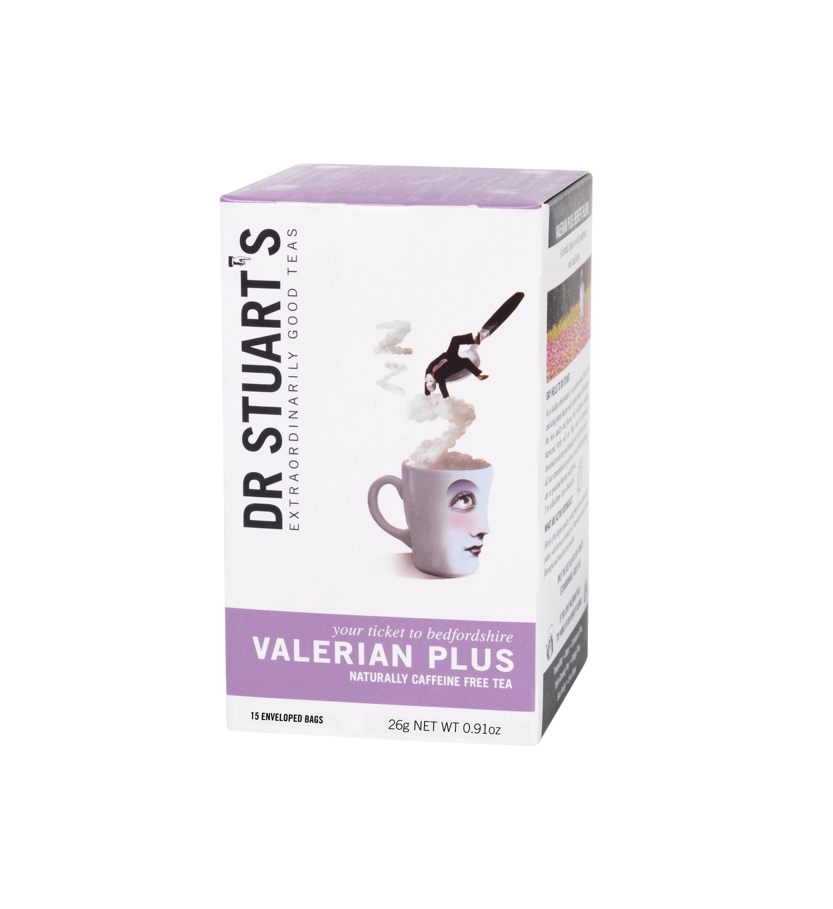 Valerian plus tea, 26 g, 15 bags – Ruohonjuuri